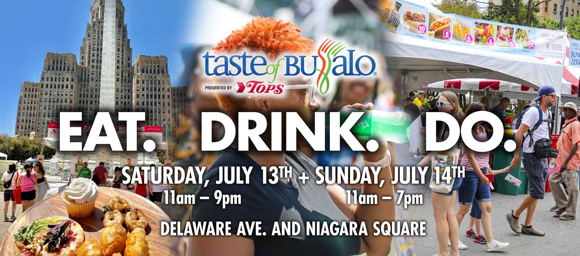 The Largest Two-Day Food Festival - Taste of Buffalo - Buffalo, New York
