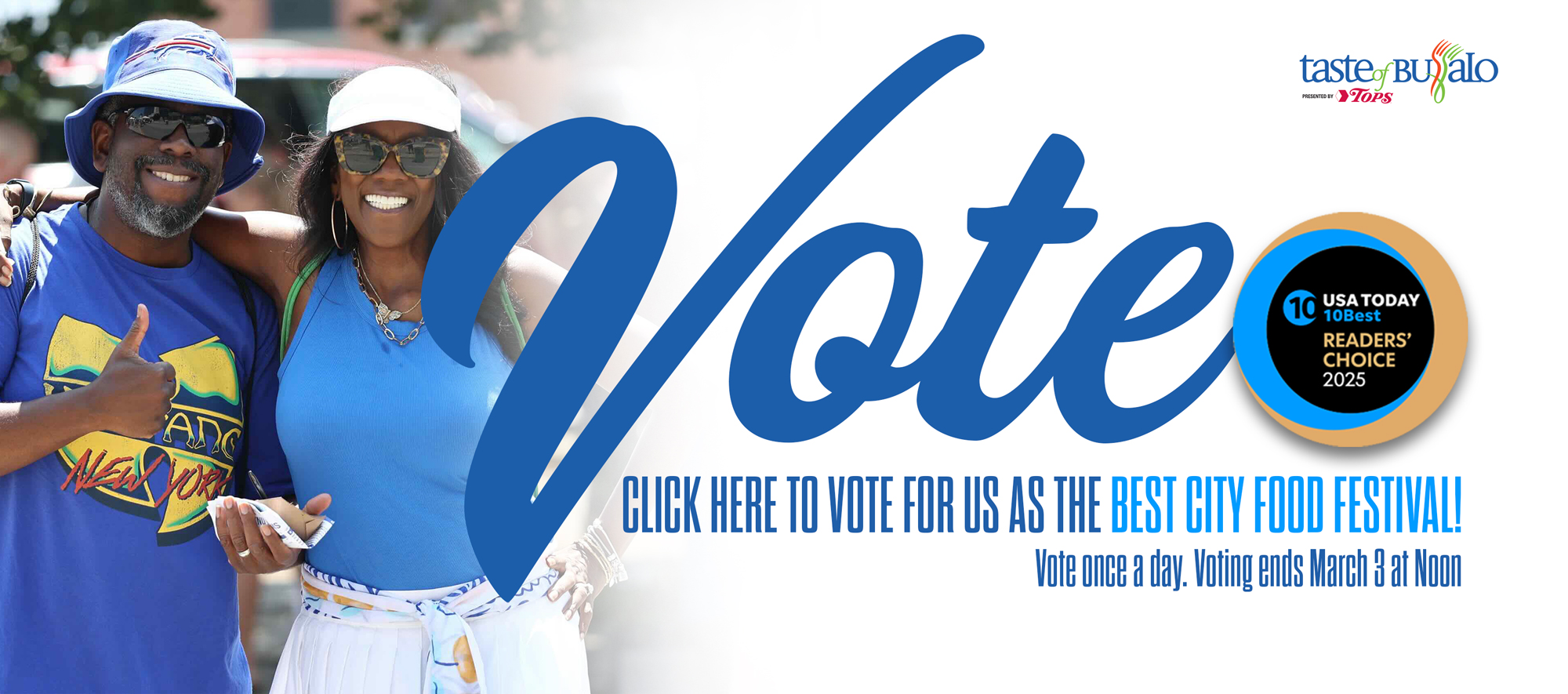 The Largest Two-Day Food Festival - Taste of Buffalo - Buffalo, New York